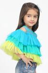 Buy Jelly Jones Multi Color Cotton Layered Top For Girls Online | Aza ...