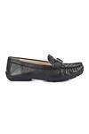 Buy Vanilla Moon Black Morgan Leather Loafers Online | Aza Fashions