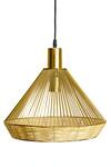Logam Gold Hakka Pendant Light Single Pc Online at Aza Fashions