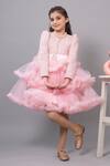 Buy Hoity Moppet Pink Dancefloor Princess Dress For Girls Online | Aza Fashions