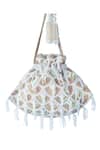 Buy Adora by Ankita Bead Tassel Potli Bag Online | Aza Fashions