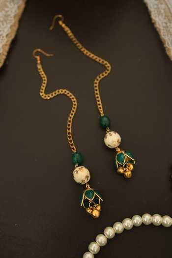 Buy Phiroza Meadow Long Earrings Online | Aza Fashions