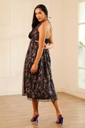 Buy Multi Color Nia Floral Print Dress For Women by House of Her Online ...