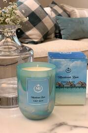 Buy MJ Label Maldivian Rain Scented Candle Jar Online | Aza Fashions