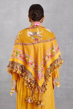 Buy Torani - Accessories Sunehra Roshey Scarf Online | Aza Fashions