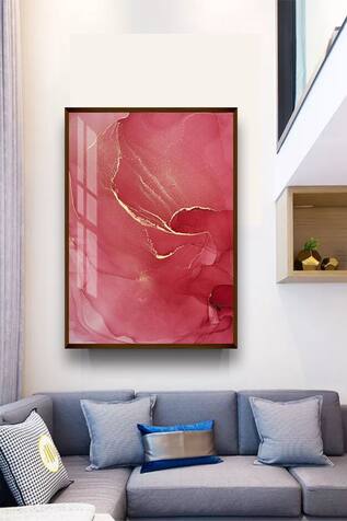 Buy The Art House Abstract Print Rectangular Canvas Painting Online ...