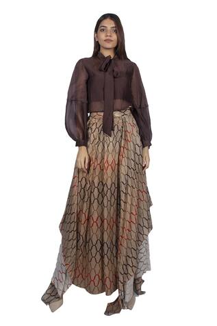 Ekru Designer online store exclusive collection at Aza Fashions.