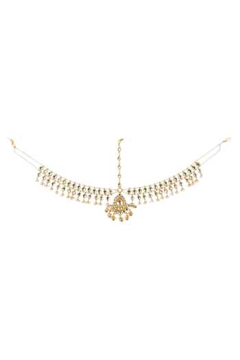 Designer Matha Patti: Buy Designer Bridal Matha Patti Online - Aza Fashions