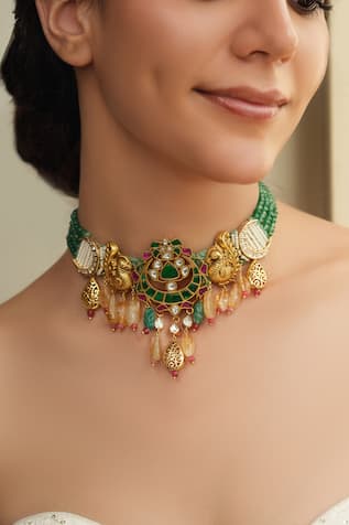 Joules by radhika traditional necklace store
