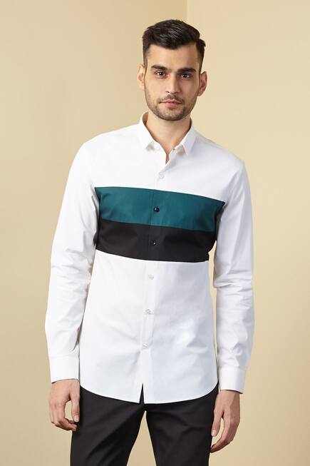 Buy Panel Shirt by Seven at Aza Fashions