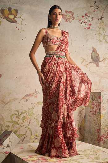 Buy Ridhi Mehra Collection | Lehengas, Sarees for Women Online - Aza ...