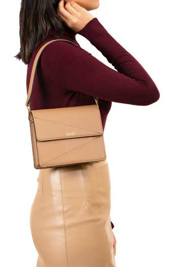 Buy Beige Diana Leather Mini Structured Bag by ADISEE Online at Aza ...