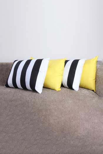 Buy My Gift Booth Cotton Rectangular Shape Cushion - Set Of 4 Online ...