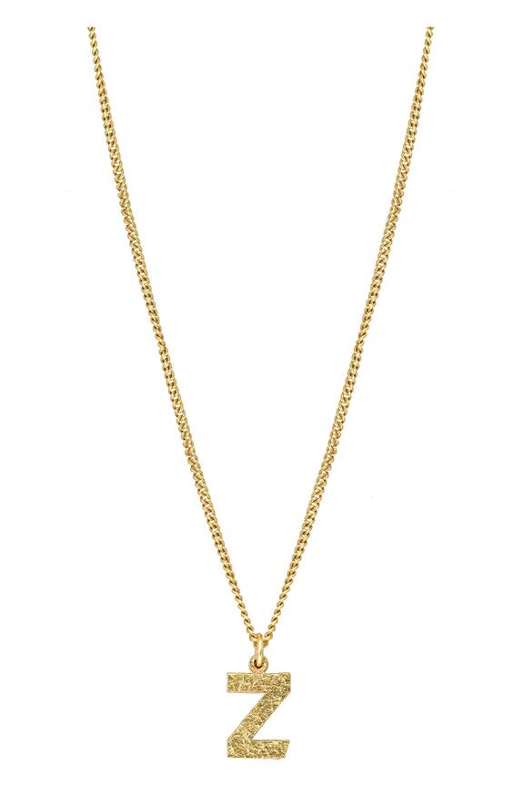 Buy MNSH Z - Initial Pendant Necklace Online | Aza Fashions