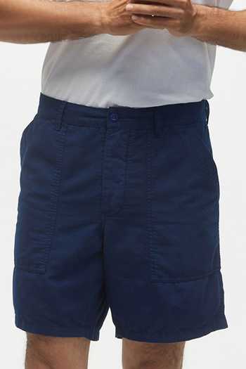 Buy Terra Luna Blue Castro Scout Shorts Online | Aza Fashions