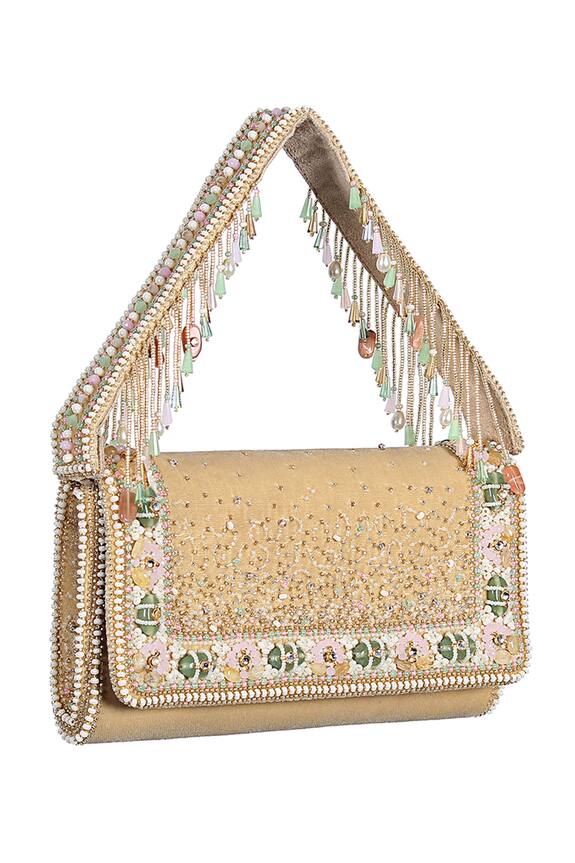 Buy Lovetobag Amara Clutch With Handle Online | Aza Fashions