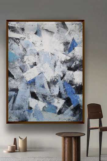 Buy The Art House Abstract Handmade Painting Online | Aza Fashions