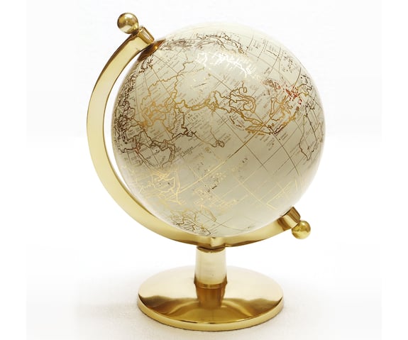 Buy Cocovey Homes World Globe Table Decor Online | Aza Fashions