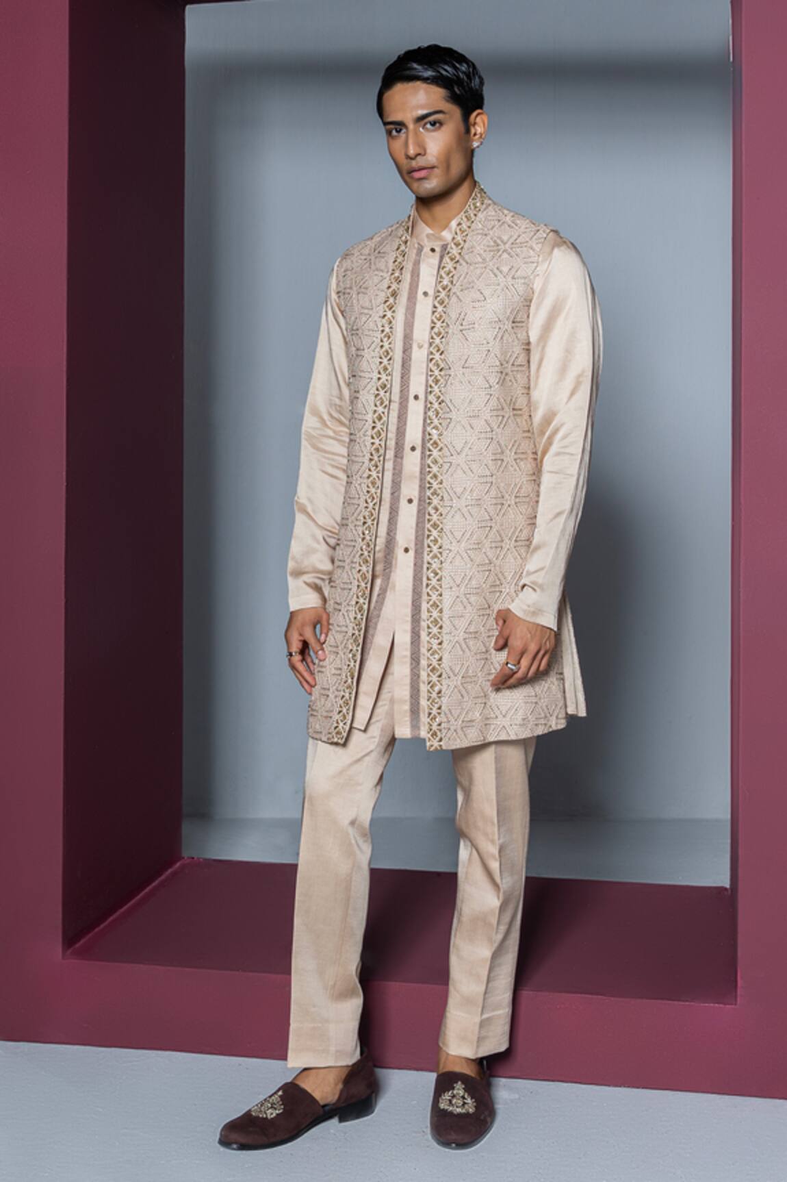 Buy Contrast By Parth Collection | Sherwanis, Suits & Tuxedos for Men ...