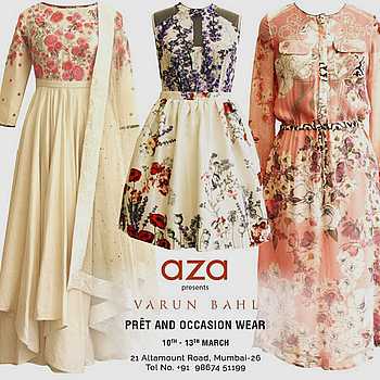 Aza Fashions - Indian Fashion Designer Store Located In Mumbai and Delhi
