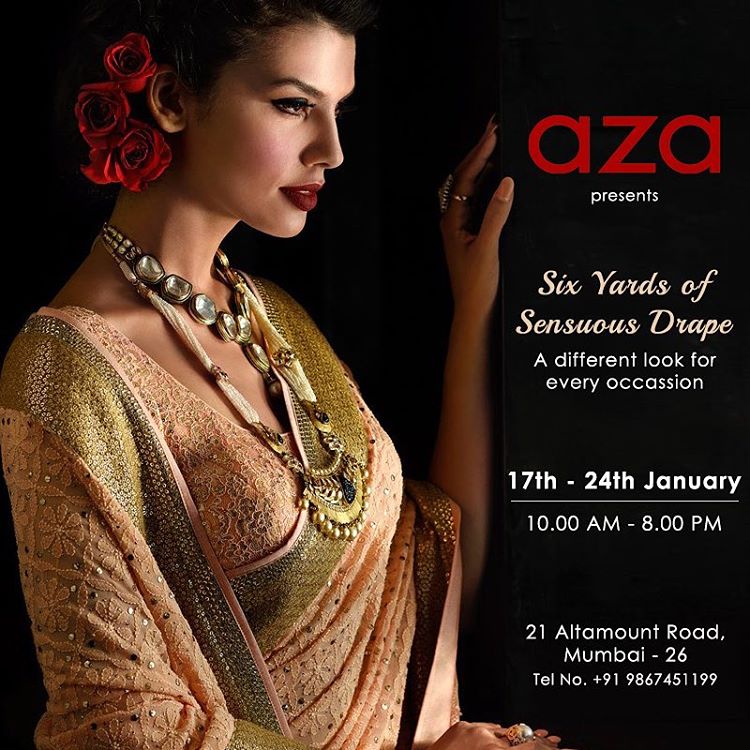 Aza Fashions - Indian Fashion Designer Store Located In Mumbai and Delhi