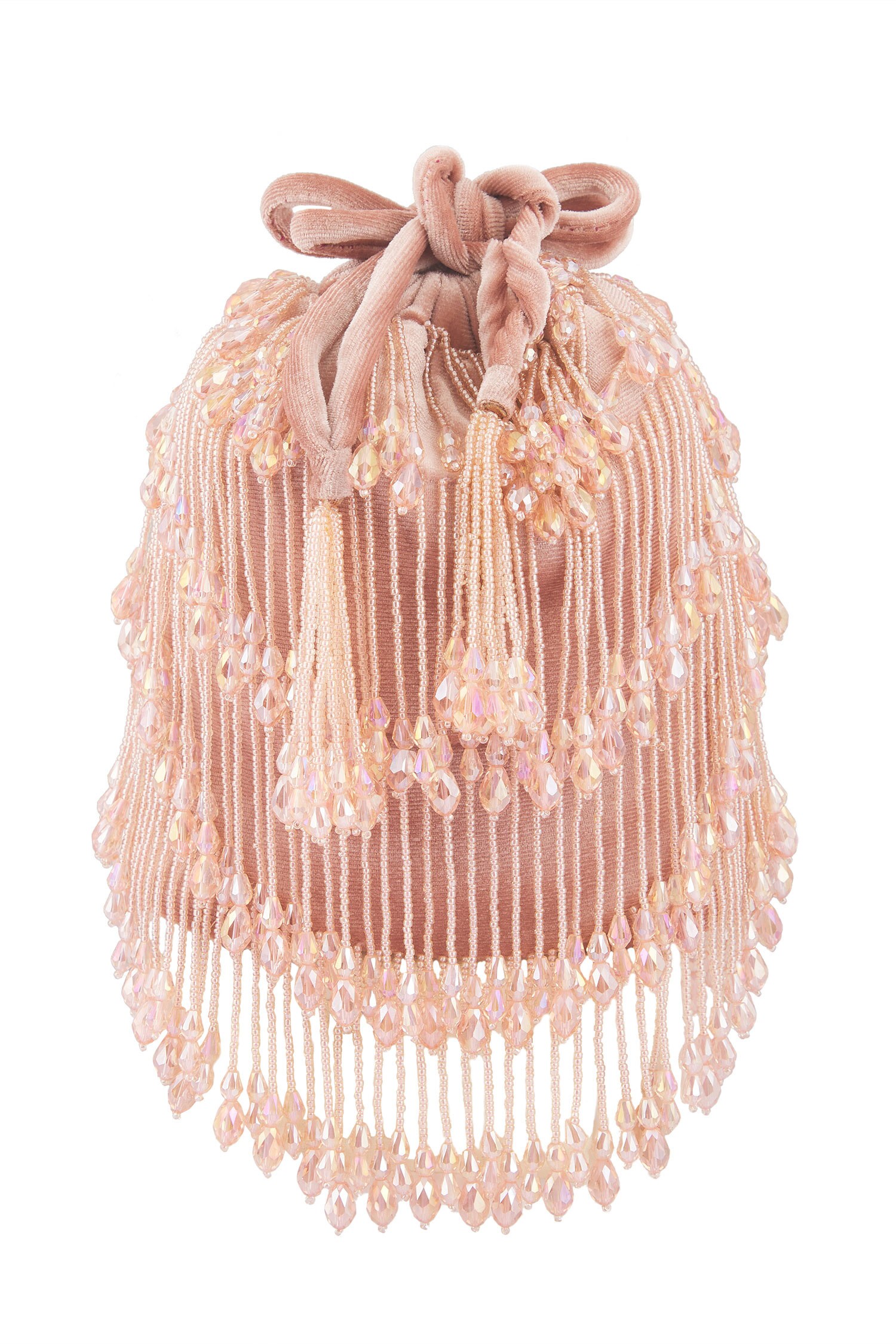 Buy Aloha by PS Krystle Layered Tasselled Potli Bag Online | Aza Fashions