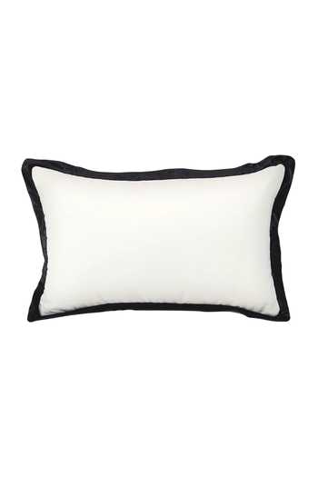 Buy Throwpillow Contrast Border Cushion Cover Online | Aza Fashions