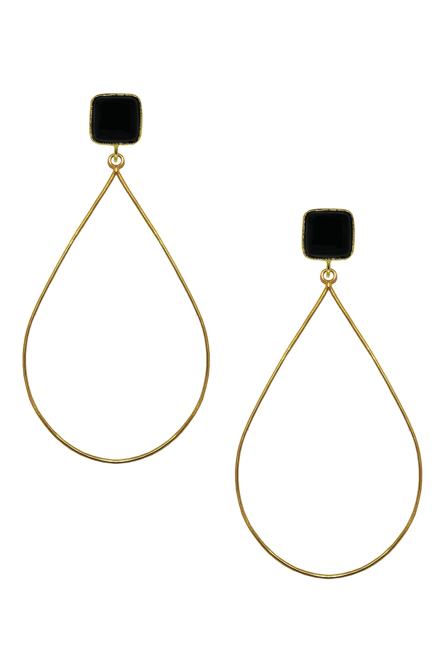 Buy Aaree Accessories Tear Drop Shape Earrings Online | Aza Fashions