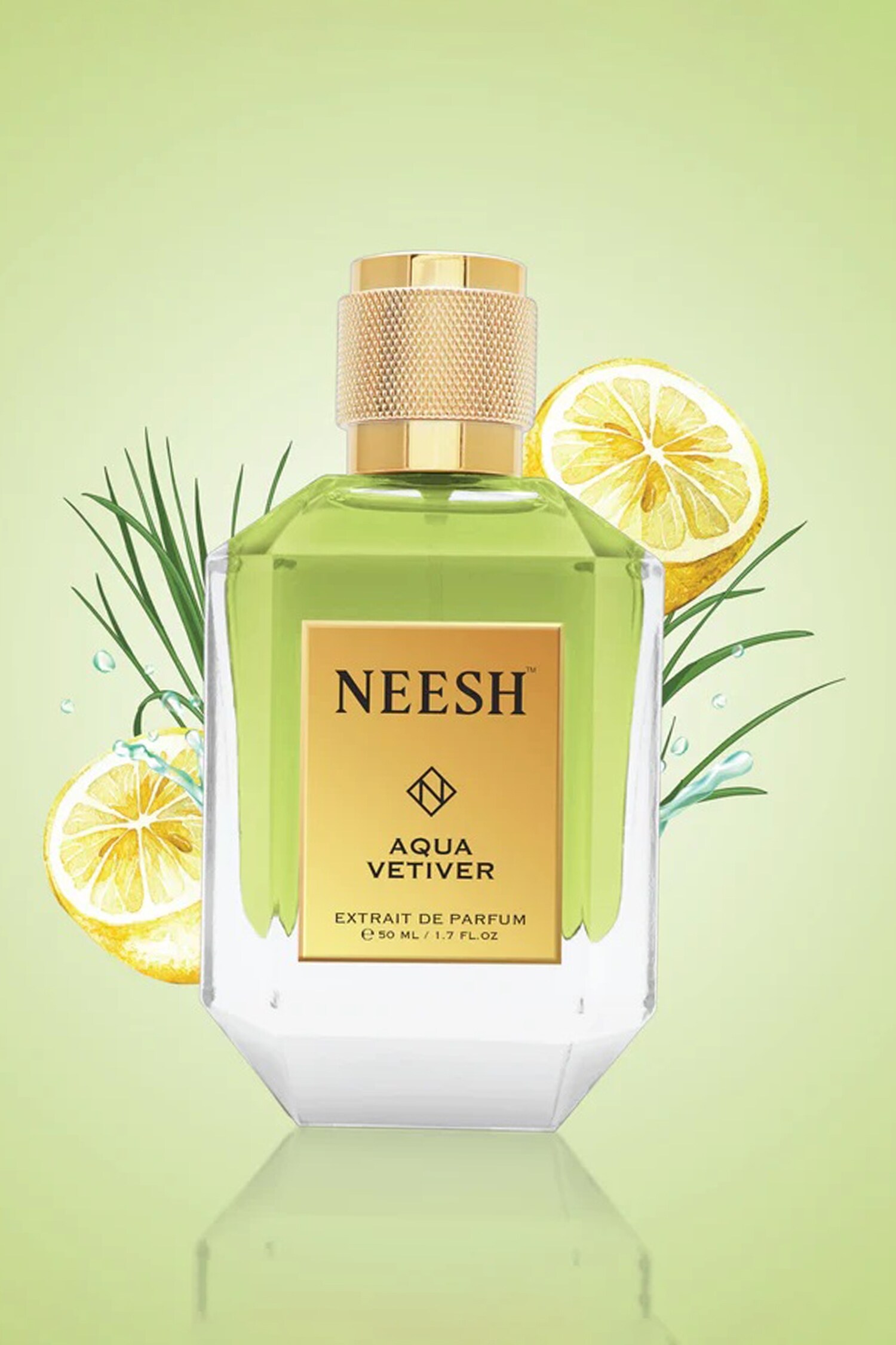 Buy Neesh Aqua Vetiver Spray Perfume - Extrait De Parfum Online | Aza ...