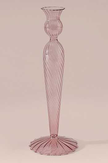 Buy Table Manners Crystal Glass Candle Holder Online | Aza Fashions