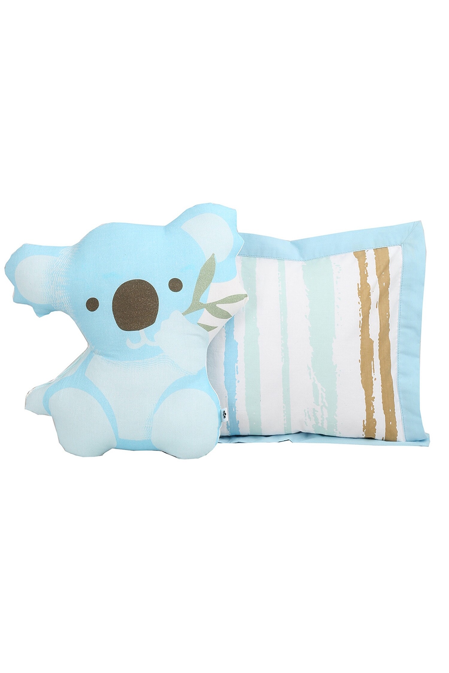 Buy House This The Curious Koala Pillow And Cushion Cover Set Online | Aza Fashions