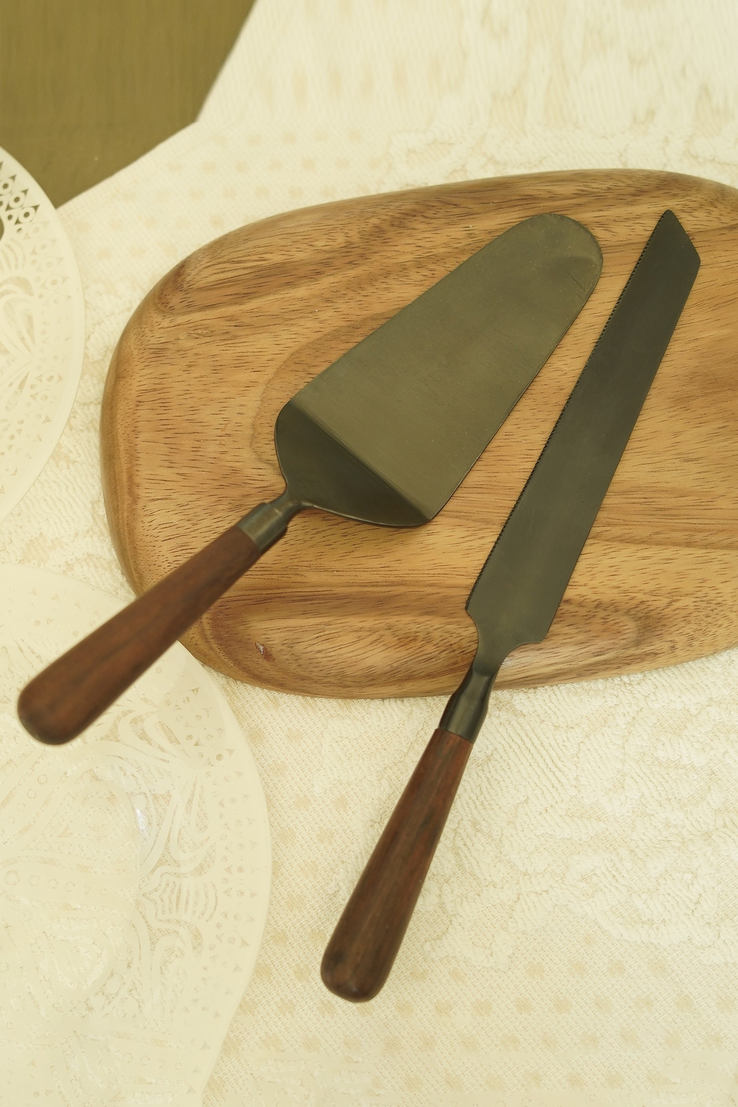 Buy COURTYARD Corjuem Dessert Ladles Set Online | Aza Fashions