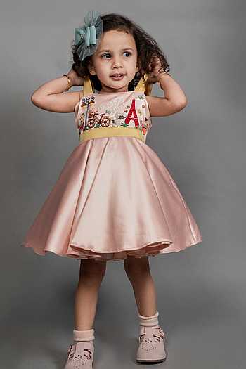 Buy Ba Ba Baby clothing co Pink Lovin In Paris Embroidered Dress For ...