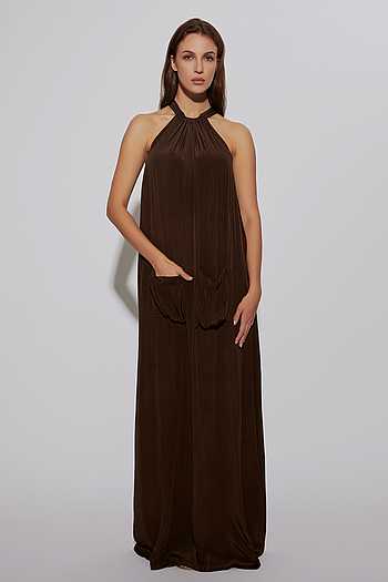 Buy Pocket Detailed Slip Dress by Deme by Gabriella at Aza Fashions