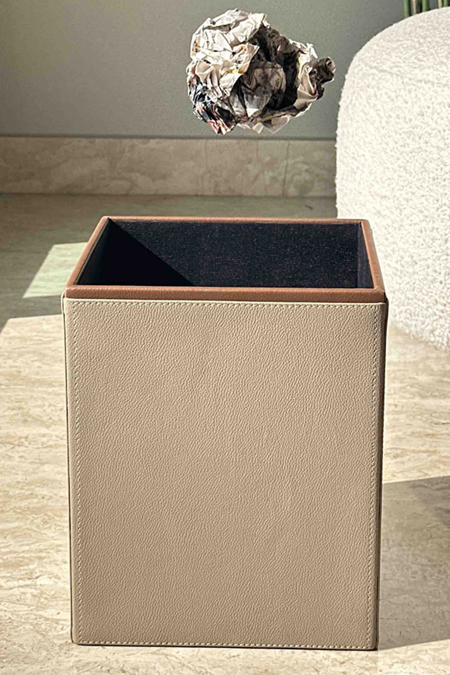 Buy Naples Rectangle Shaped Dustbin by Mason Home at Aza Fashions