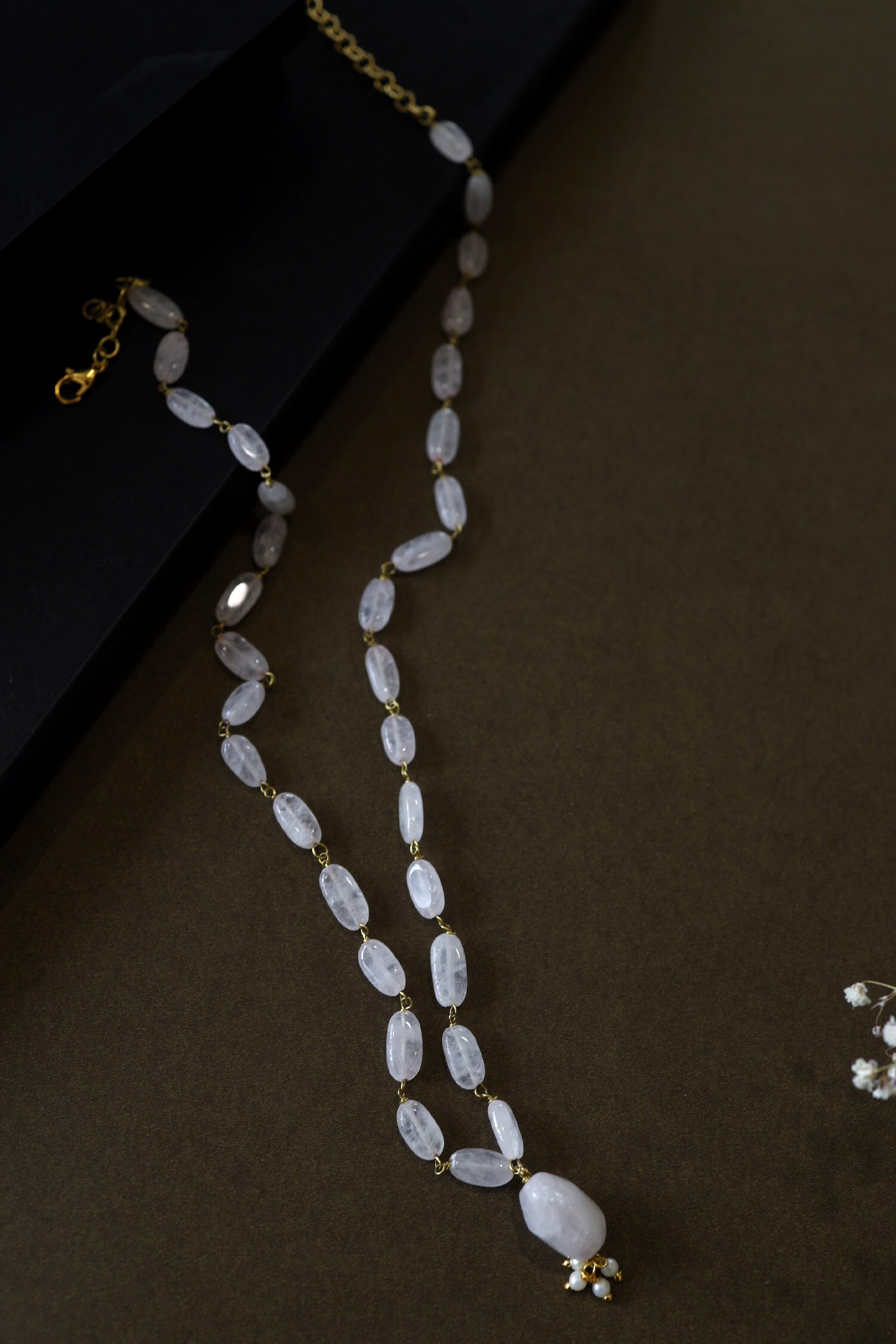 Buy Phiroza Seerish Stone Long Necklace Online | Aza Fashions