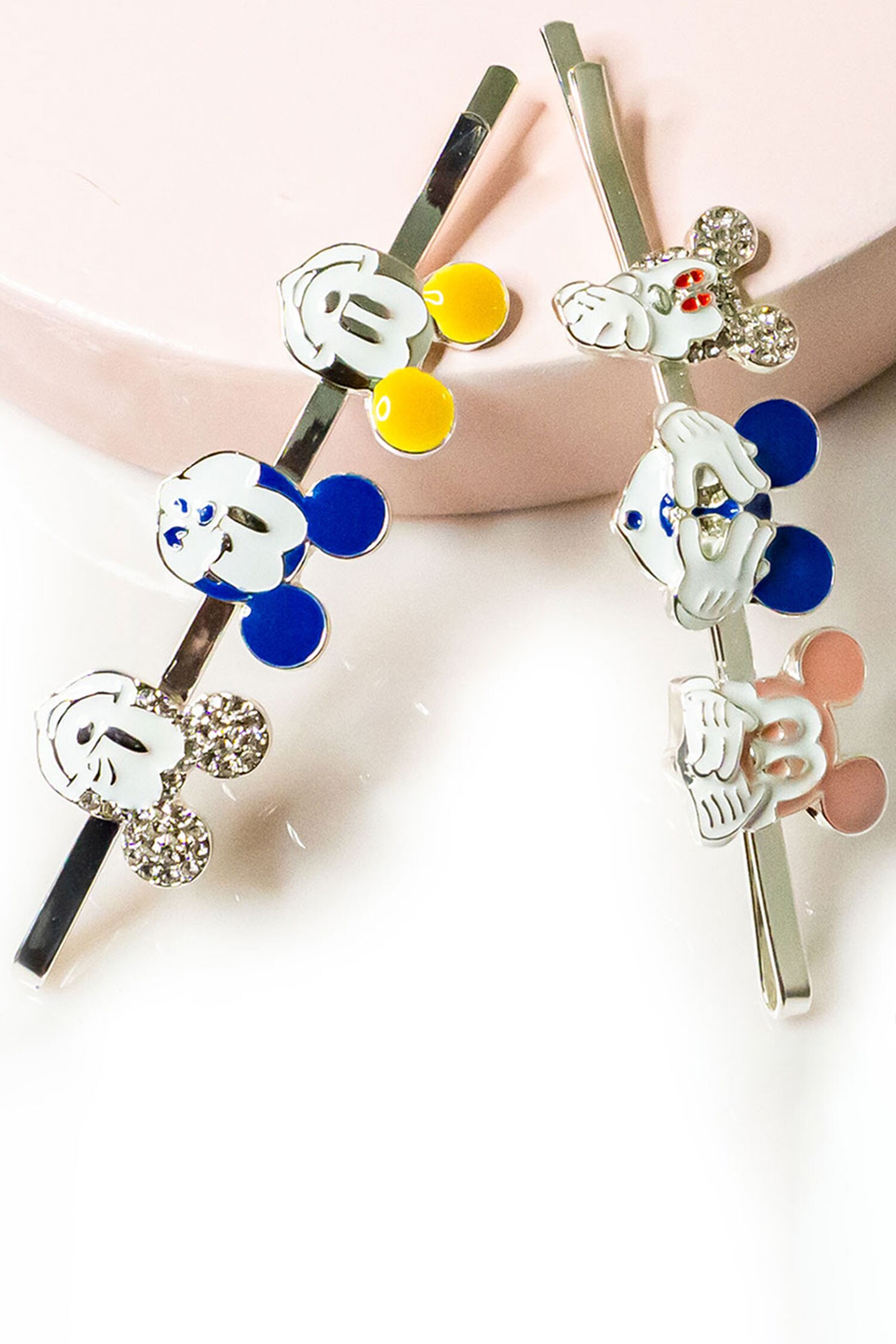 Buy Hair Drama Co. Cartoon Motif Hair Pins (Set of 3) Online | Aza Fashions