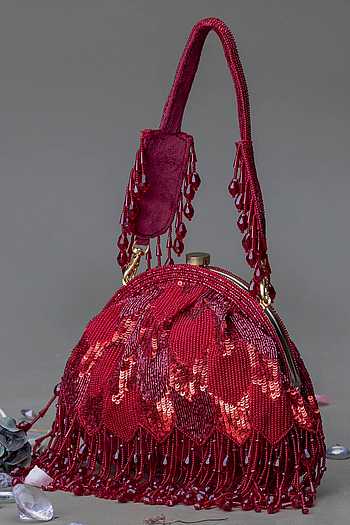 Buy Eena Sequin Embellished Clutch Online | Aza Fashions