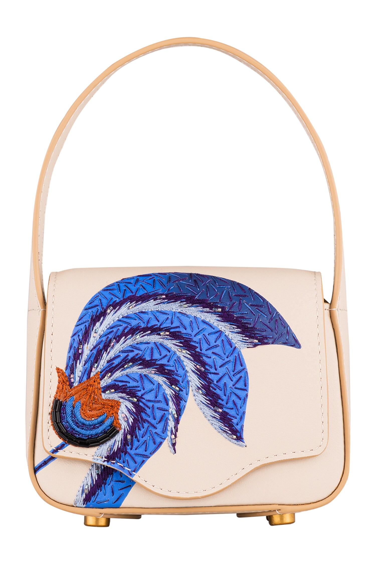 Buy Aranyani The Kesuda Embroidered Top Handle Bag Online | Aza Fashions