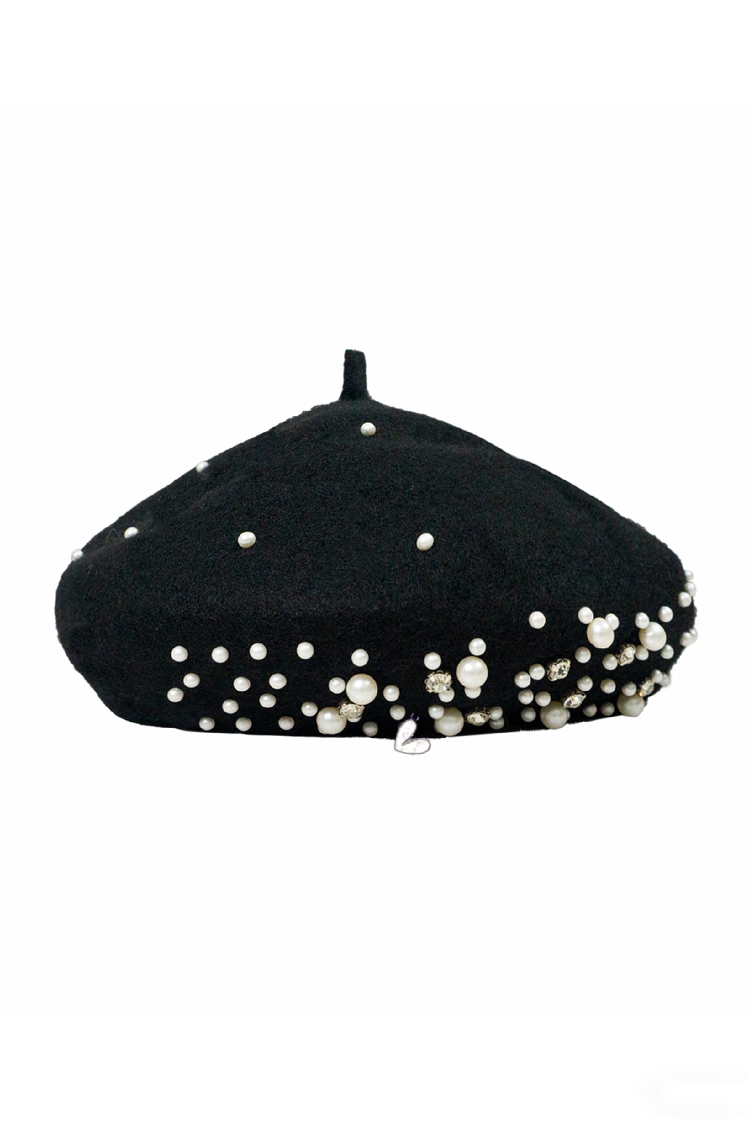 Buy Hair Drama Co. Emily In Paris Pearls And Crystals Work Beret Online ...