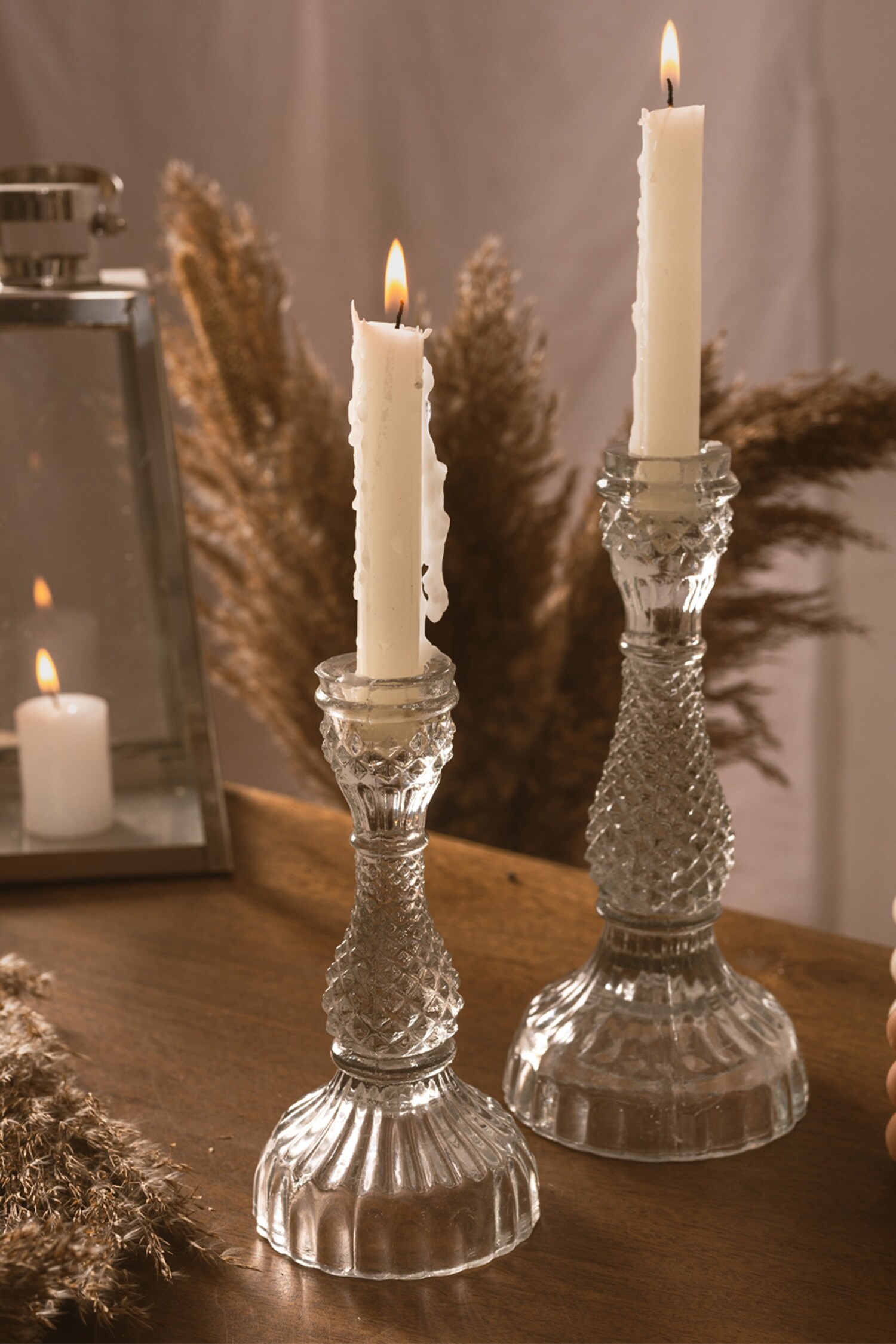 Buy Kaksh Studio Bonita Candle Holder - Set Of 2 Online | Aza Fashions