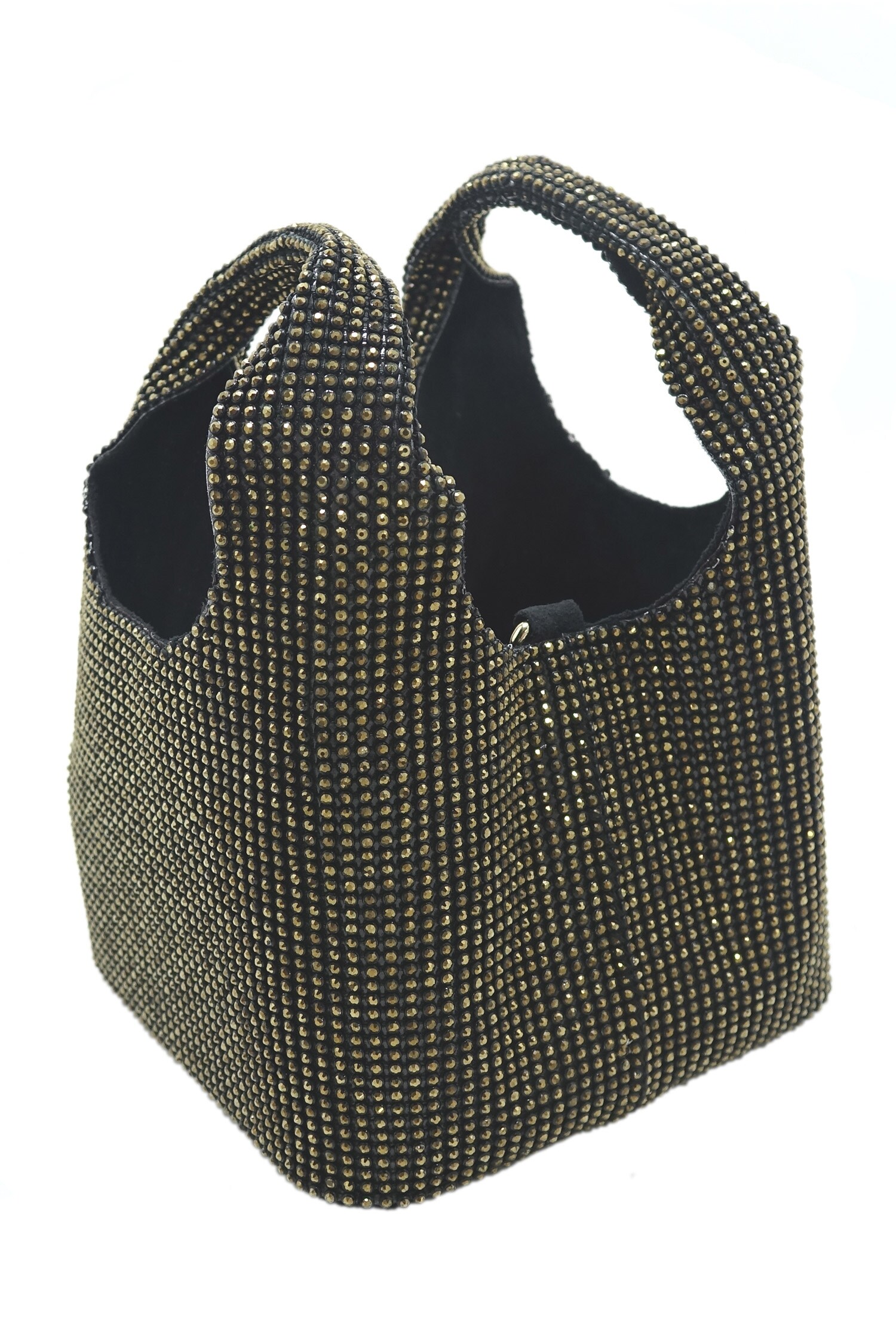 Buy TROV Glitz Embellished Bucket Bag Online | Aza Fashions