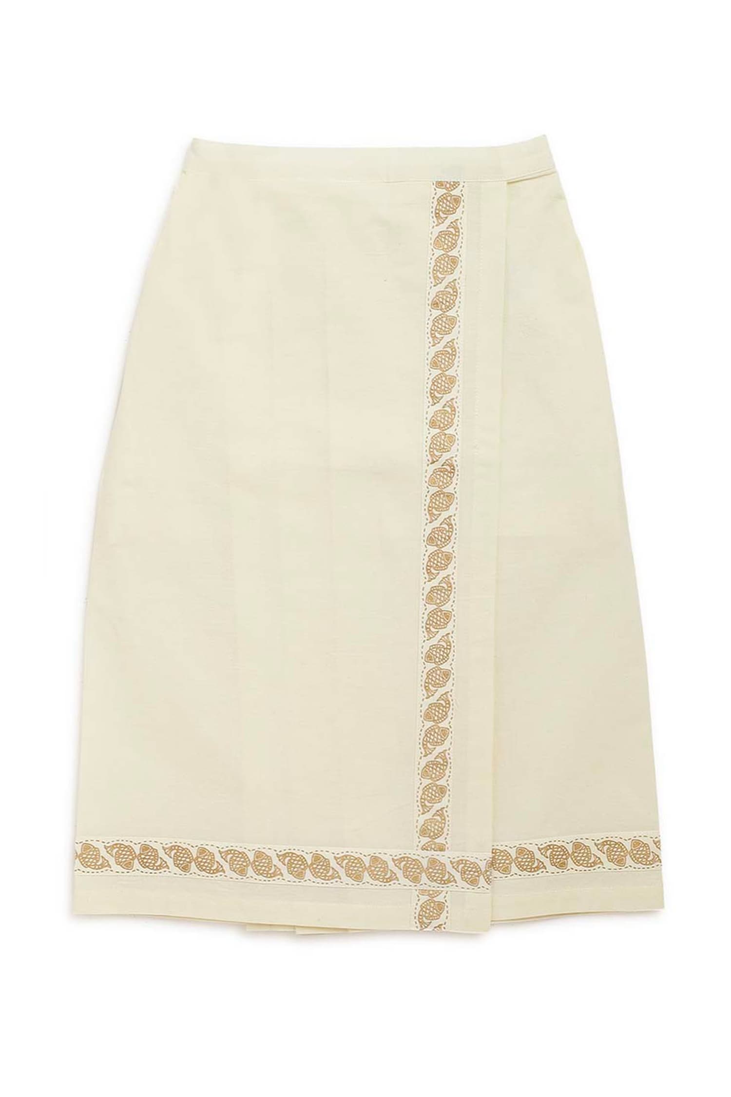 Buy Cream 100% Cotton Fish Mundu Dhoti For Boys by Tiber Taber Online ...