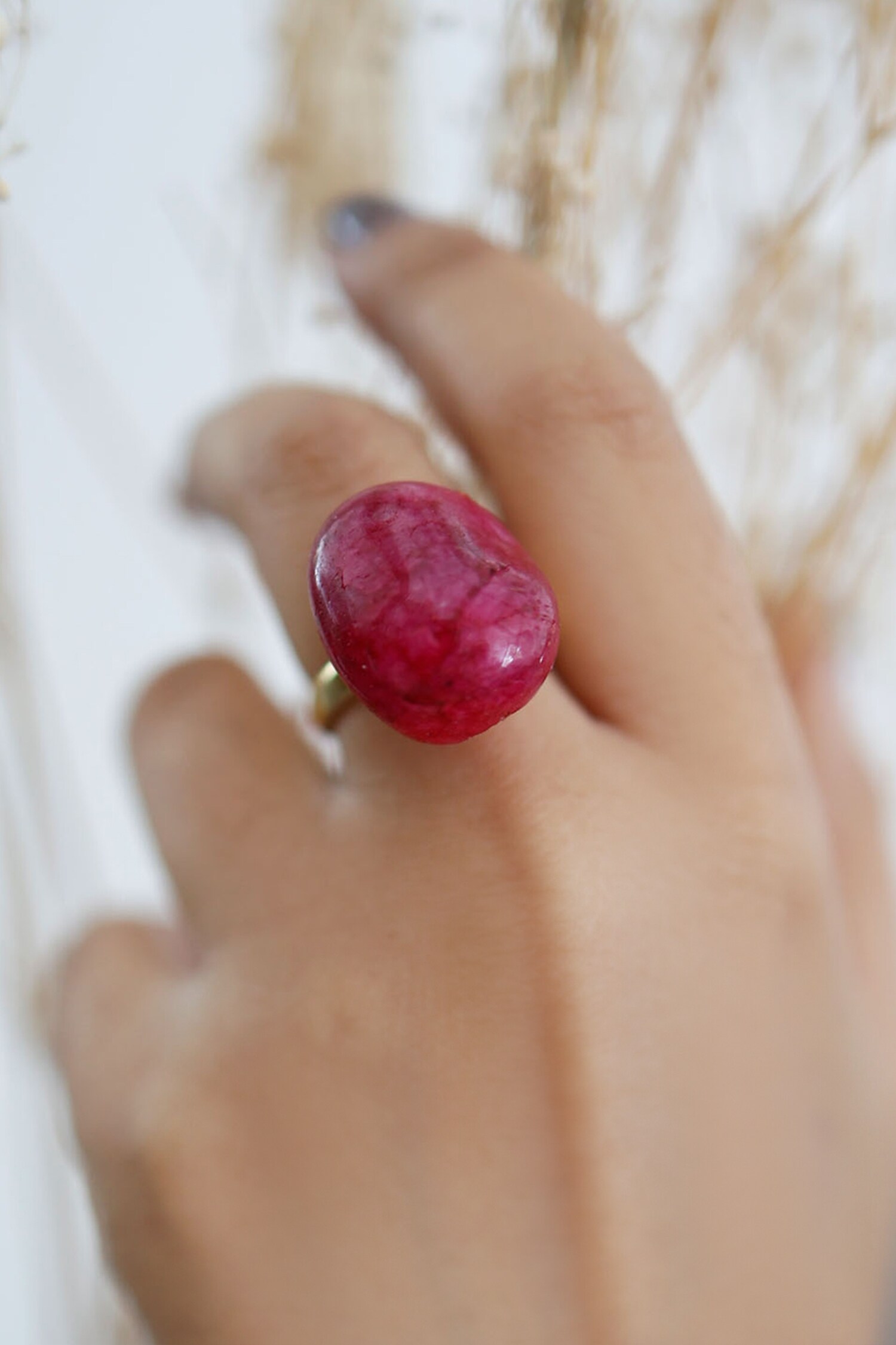 Buy Phiroza Stone Studded Ring Online | Aza Fashions