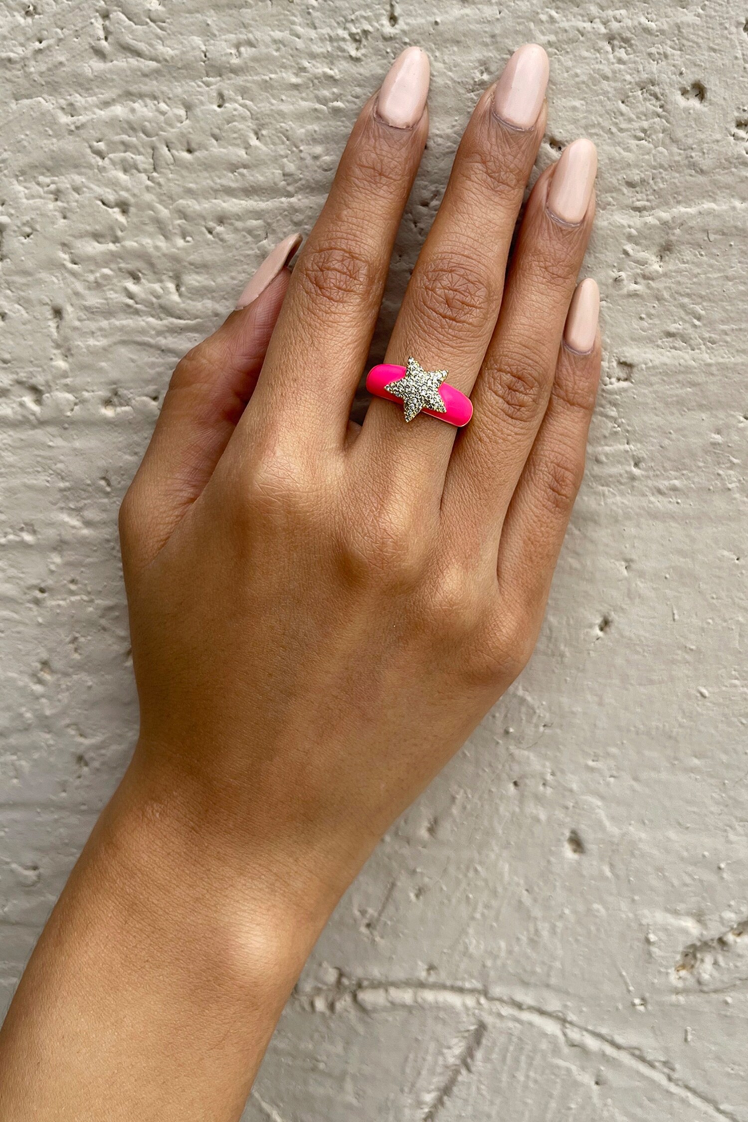 Buy The Jewel Factor Crystal Embellished Star Ring Online | Aza Fashions