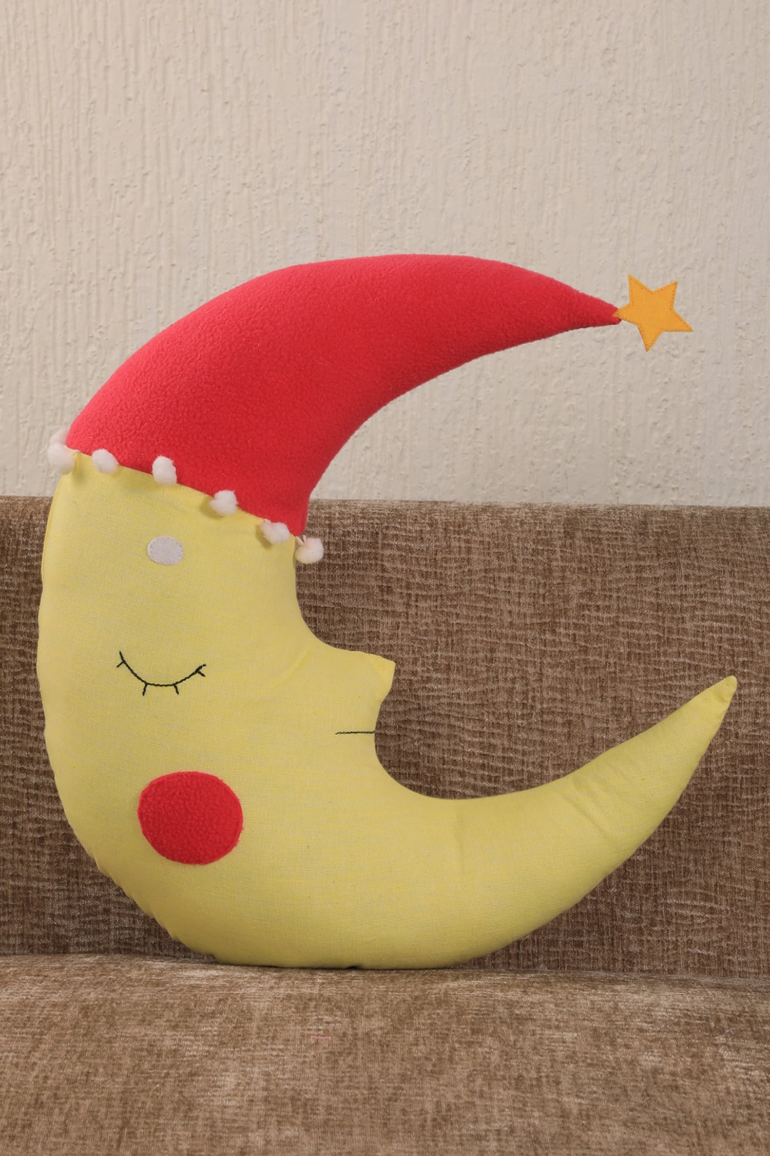 Buy My Gift Booth Moon Cushion Online | Aza Fashions