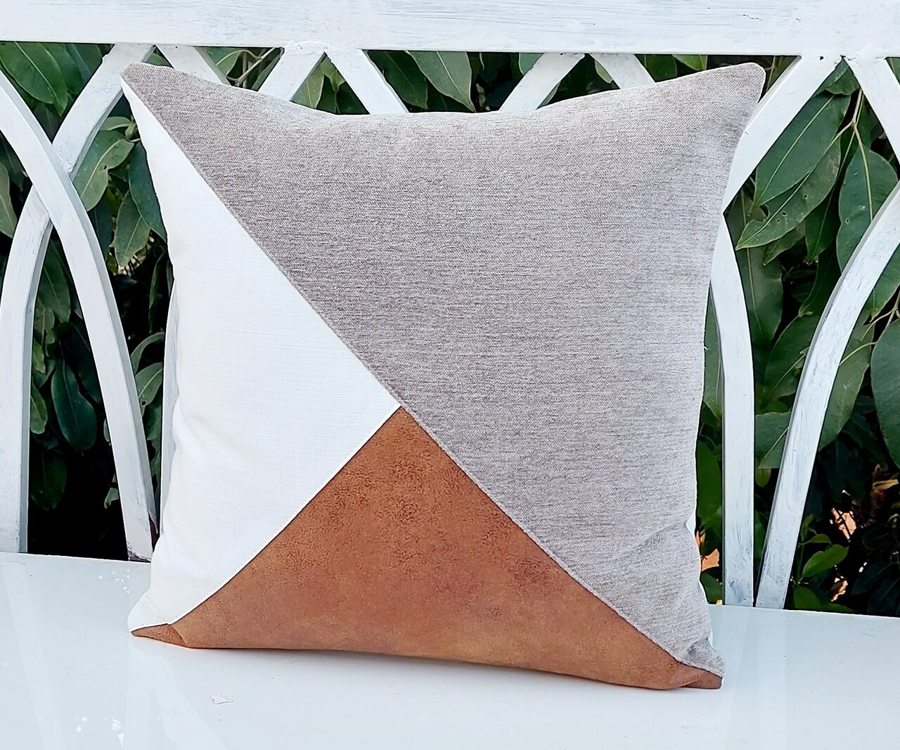 Buy Throwpillow Scandinavian Colorblock Cushion Cover Online | Aza Fashions