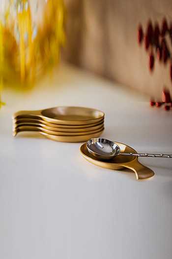 Buy S.G. Home Metal Spoon Rest - Set Of 6 Online | Aza Fashions