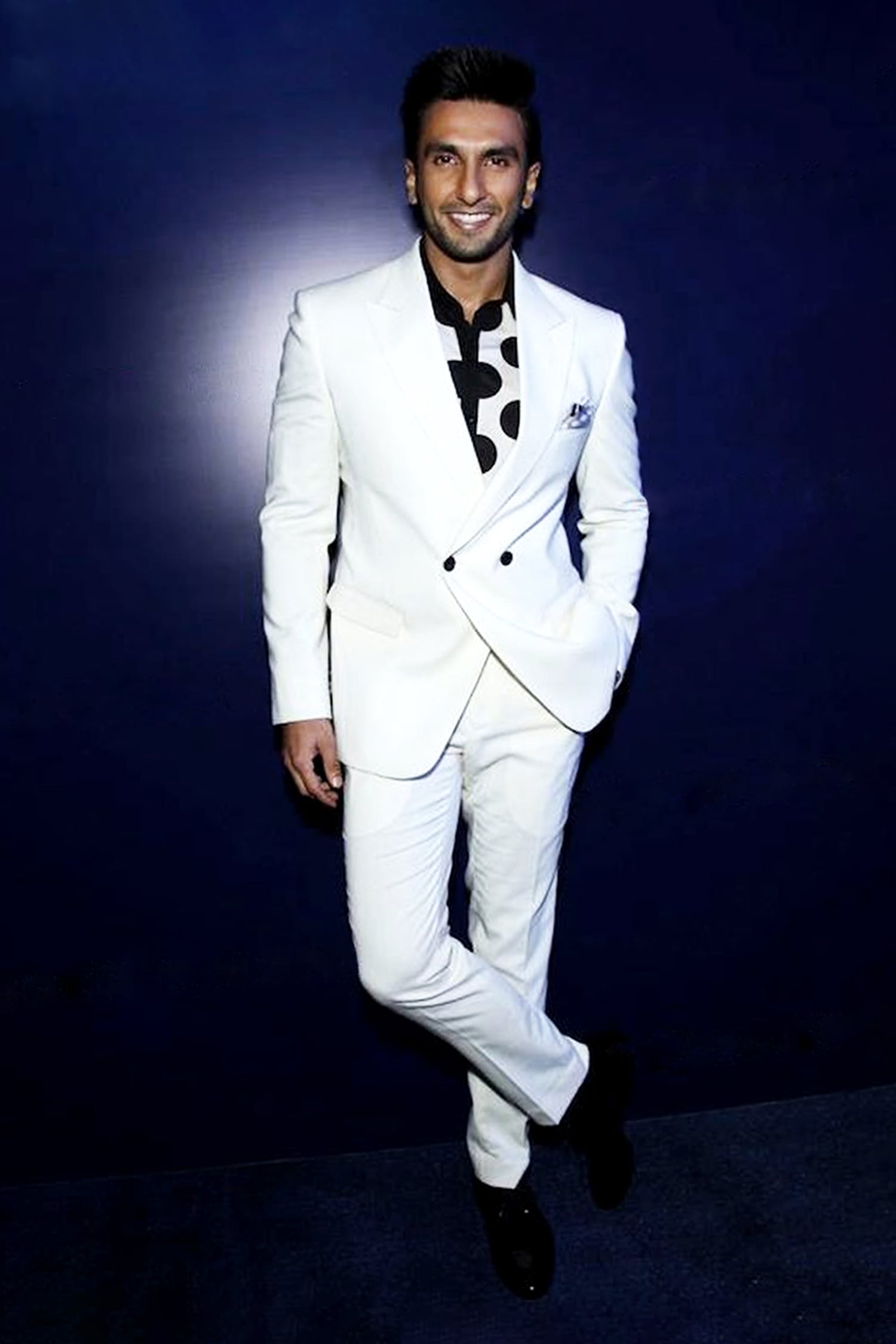 Buy Rohit Gandhi + Rahul Khanna White Suiting Double Button Placket ...