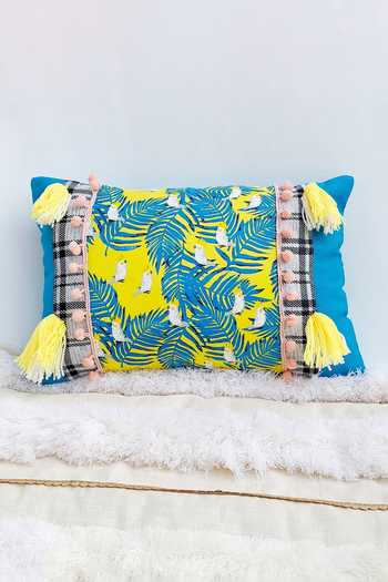 Buy Throwpillow Cuckatoo Bird Texture Boho Cushion Cover Online | Aza ...